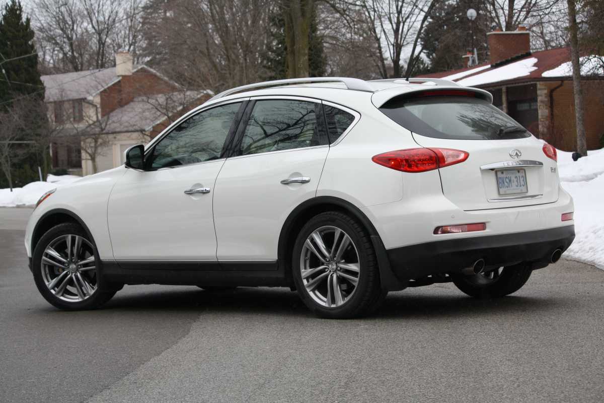 Infiniti EX technical specifications and fuel economy